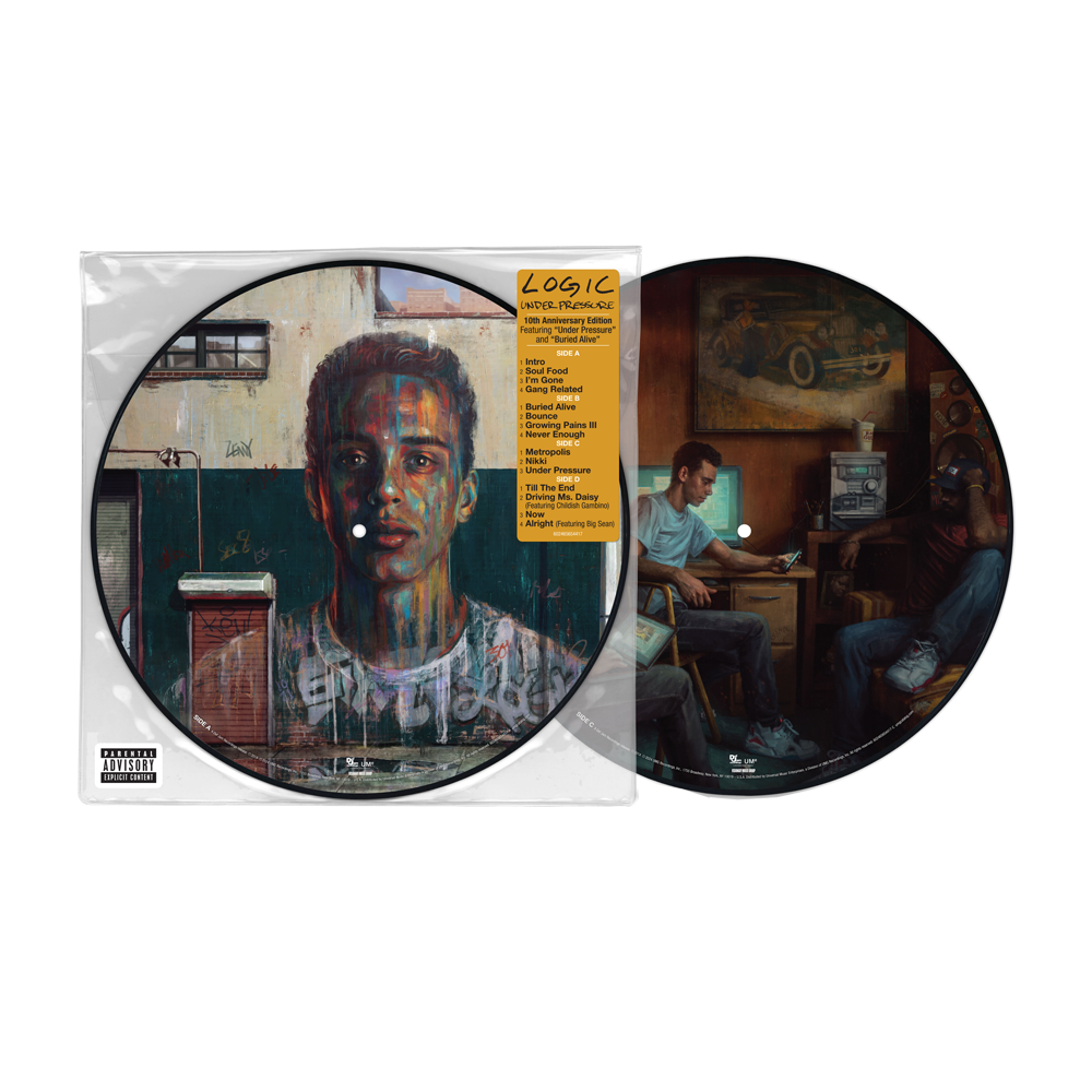 Logic - Under Pressure (2LP) (Picture Disc) - Urban Legends Store
